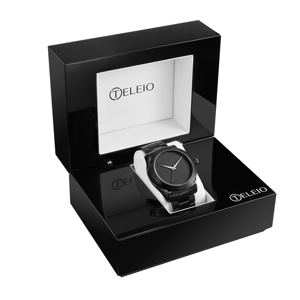 The Hyperion - Black Case | Black Dial | Black Stainless Steel Band ...